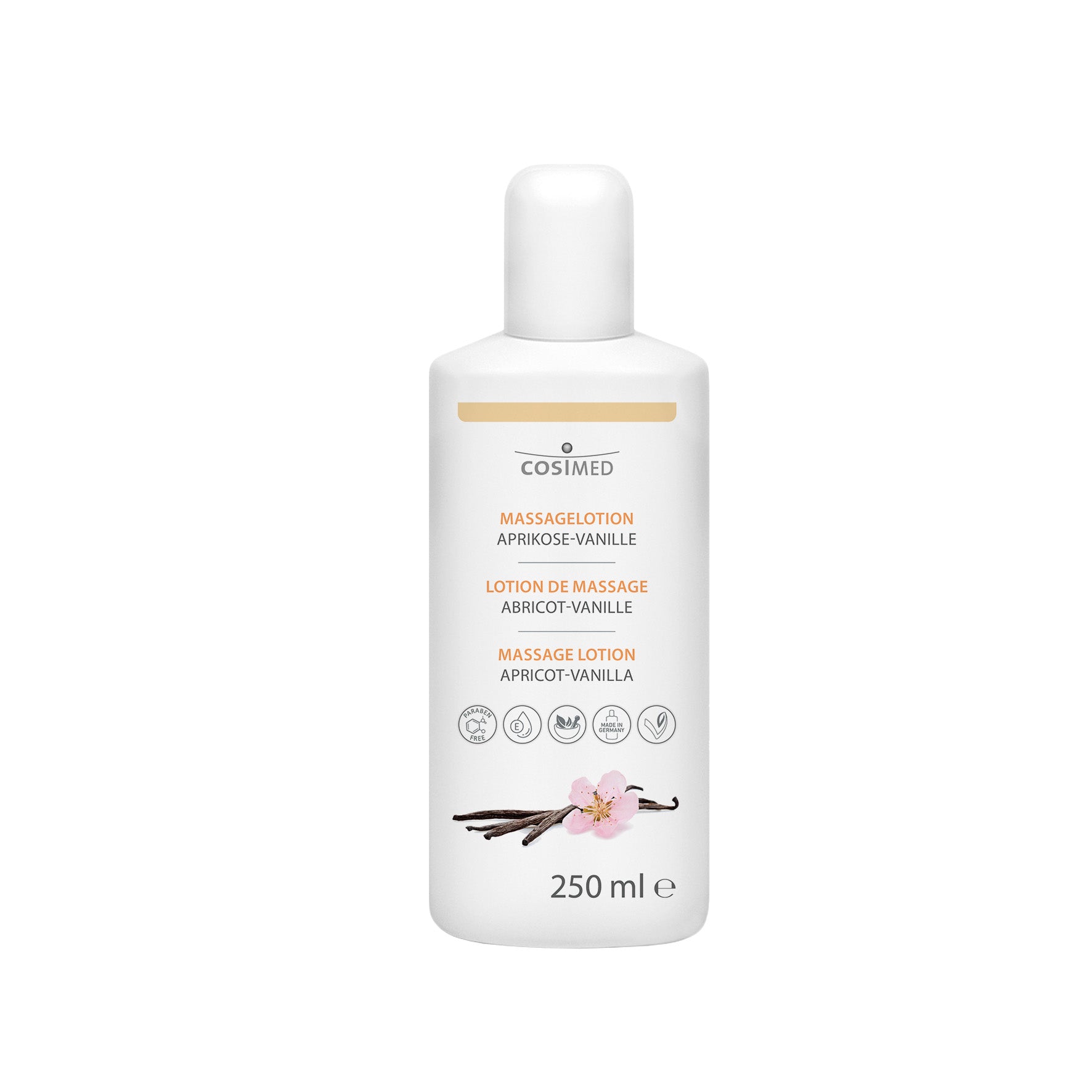 cosiMed Massage Lotion Apricot-Vanilla – cosiMed Shop